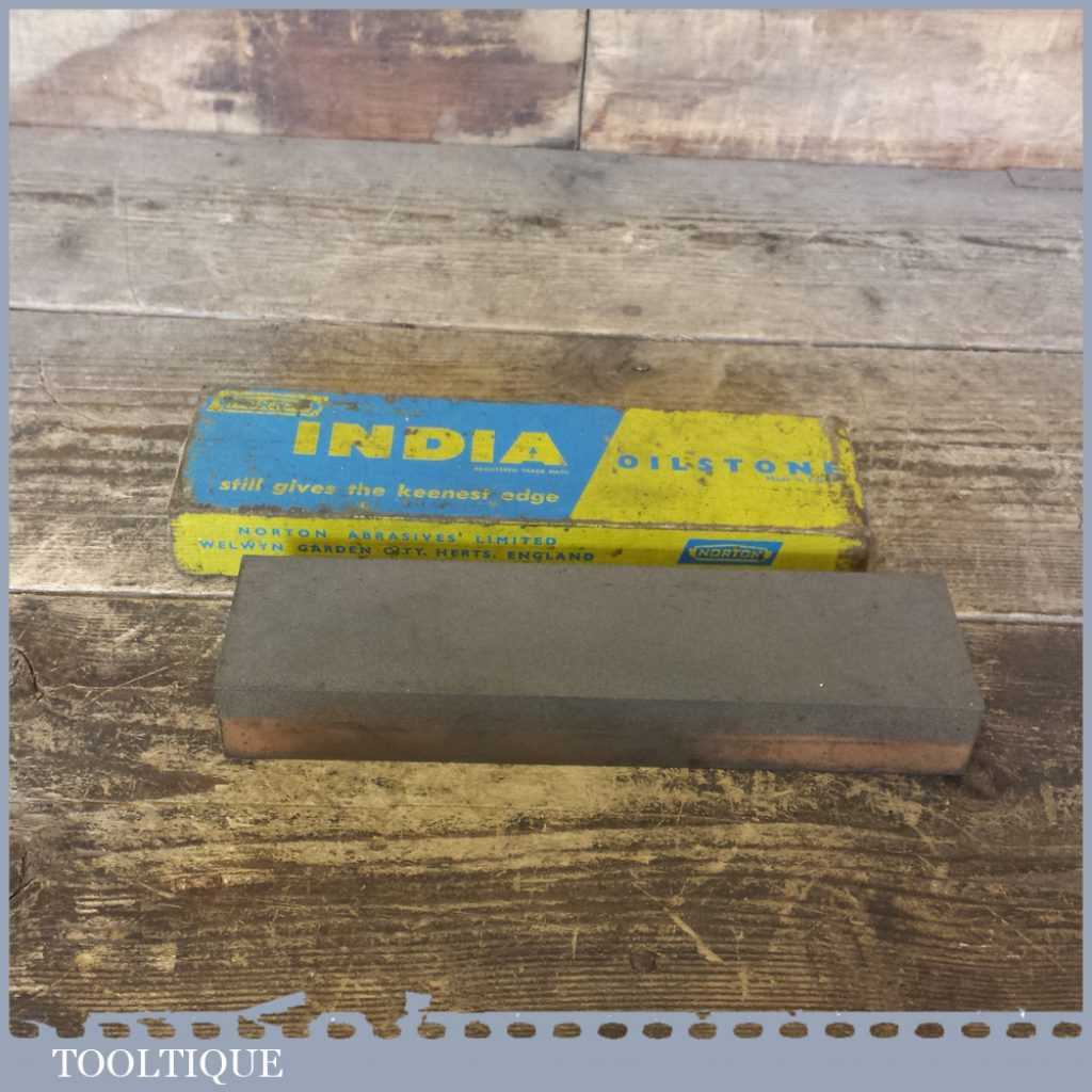 Vintage Norton India Combination Oil Stone With Fine And Medium Grit ...