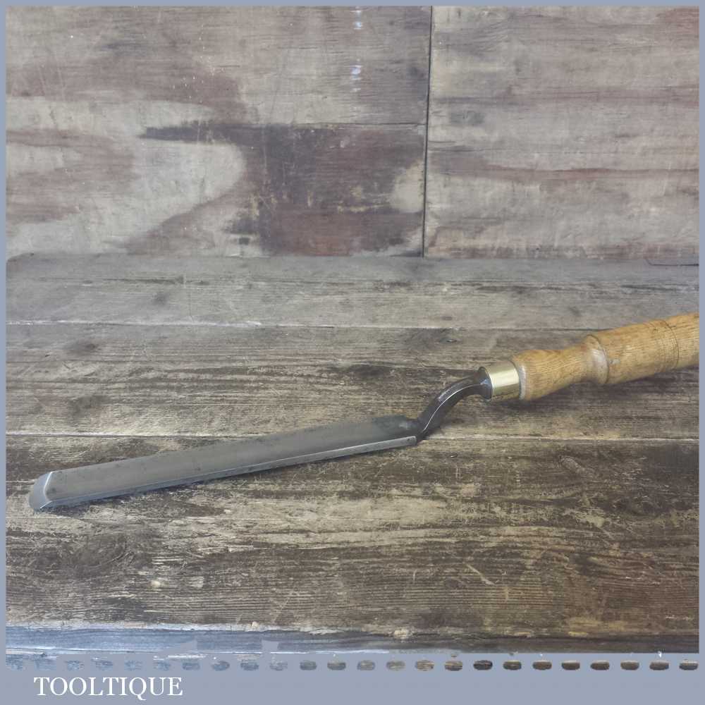Vintage Pattern Makers 1 1/8” Marples Cranked Gouge Paring Chisel – Fully Refurbished | Tooltique