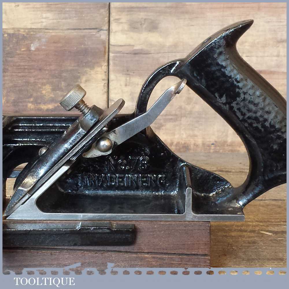 Vintage Stanley England No: 78 Duplex Rabbet Plane – Fully Refurbished ...
