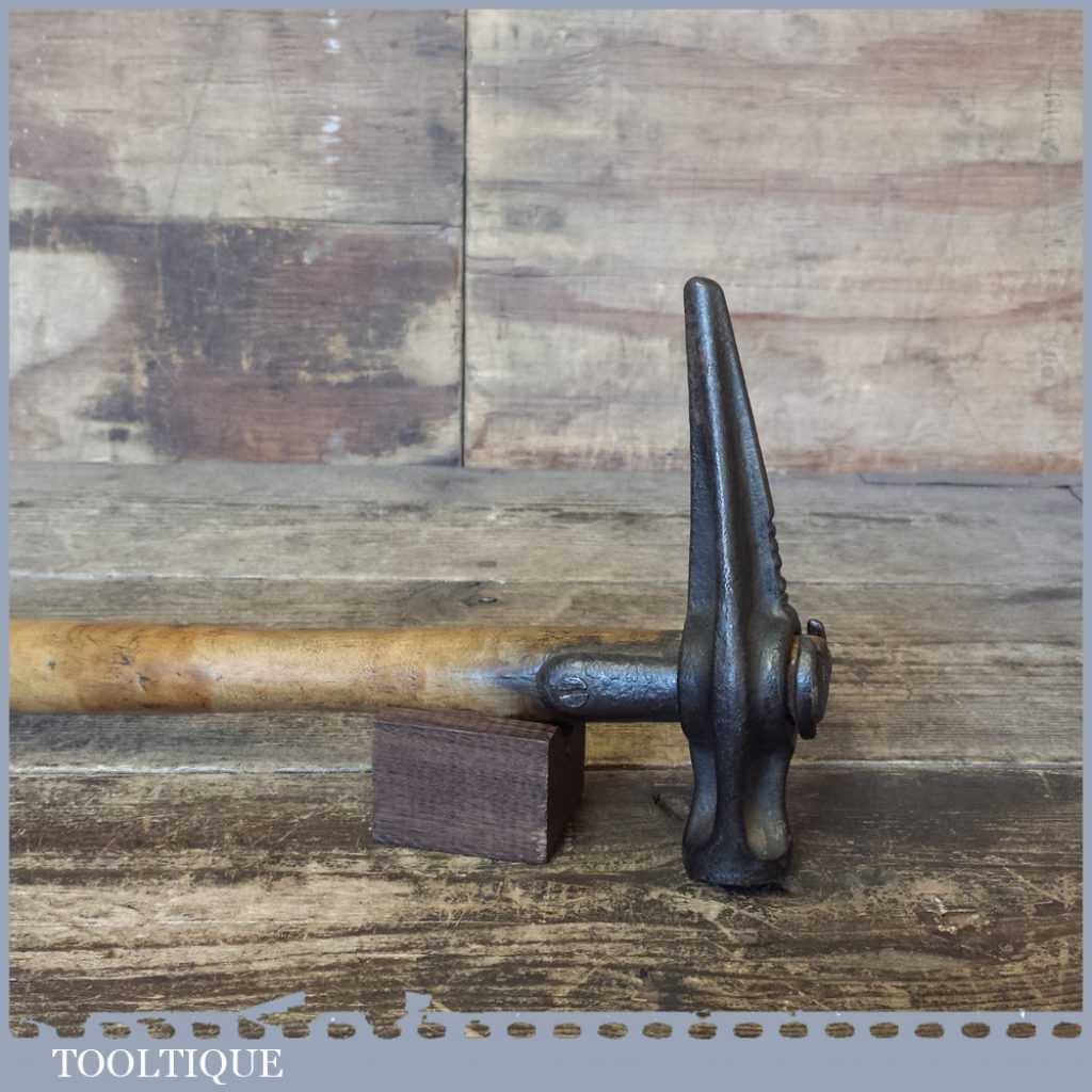 Unusual Vintage Cast Steel Strapped Coal Hammer Marked No: 224 – Good ...