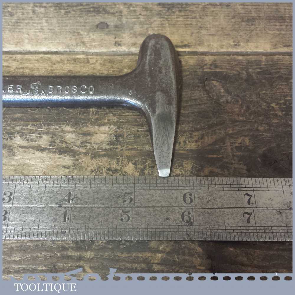 Scarce Vintage Heller Bros Co. Blacksmiths Farriers Horse Shoe Chisel ...