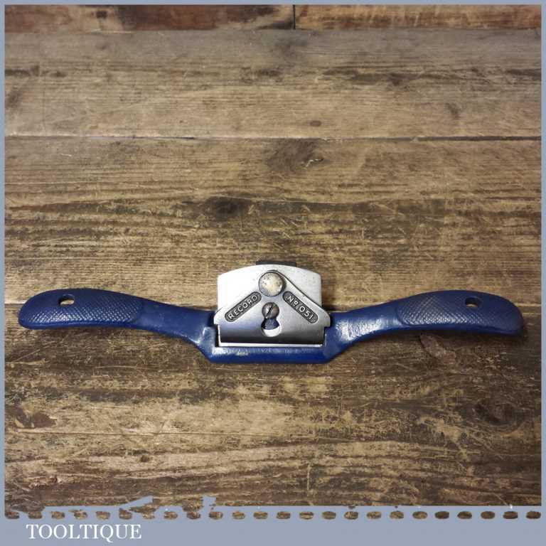 Vintage Record Tools No: 051 Flat Soled Metal Spokeshave – Refurbished ...