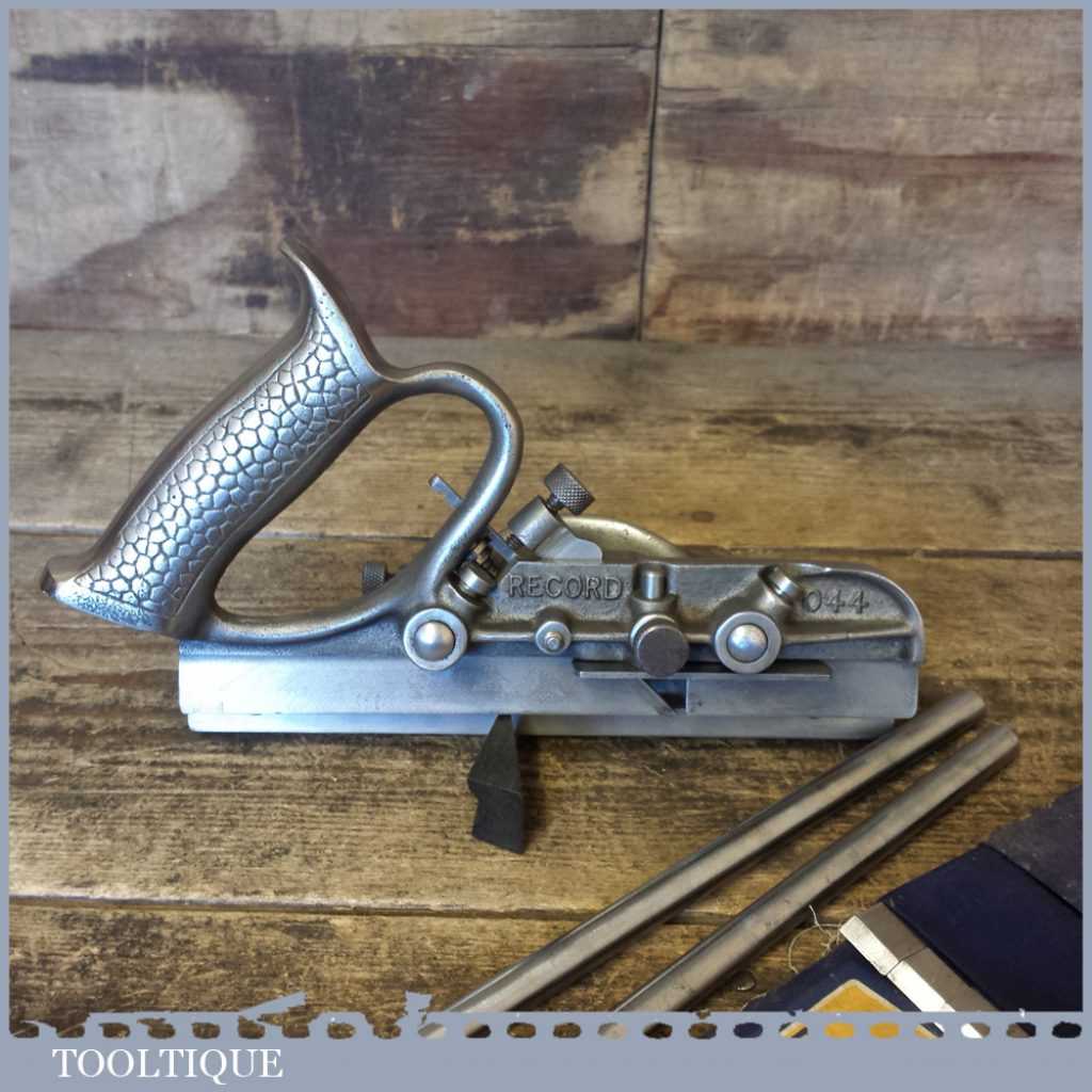 Vintage Record No: 044 Plough Plane Complete 8 Cutters – Fully ...