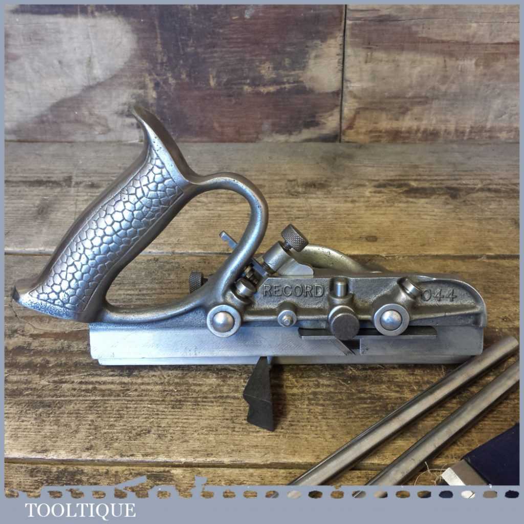 Vintage Record No: 044 Plough Plane Complete 8 Cutters – Fully ...