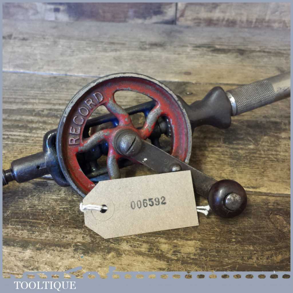 Rare Record Tools No: 125 Hand Drill Made In The Early 1930’s | Tooltique
