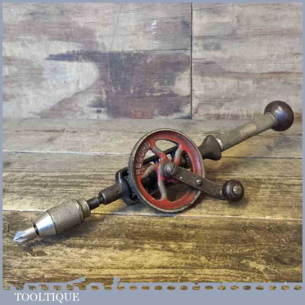 Rare Record Tools No: 125 Hand Drill Made In The Early 1930’s | Tooltique