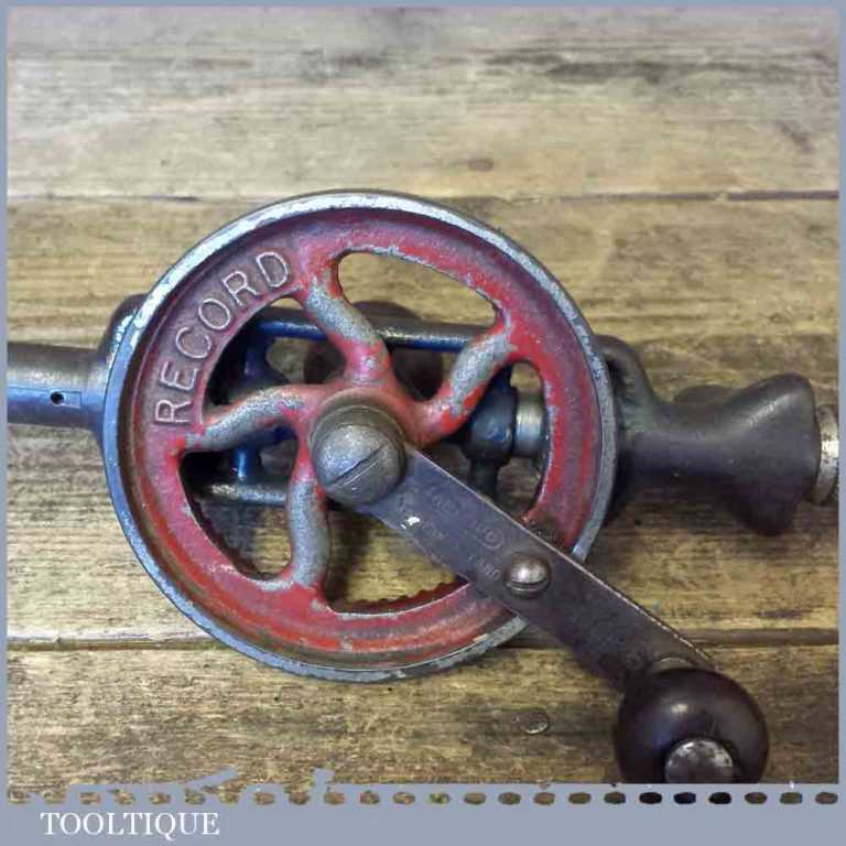 Rare Record Tools No: 125 Hand Drill Made In The Early 1930’s | Tooltique