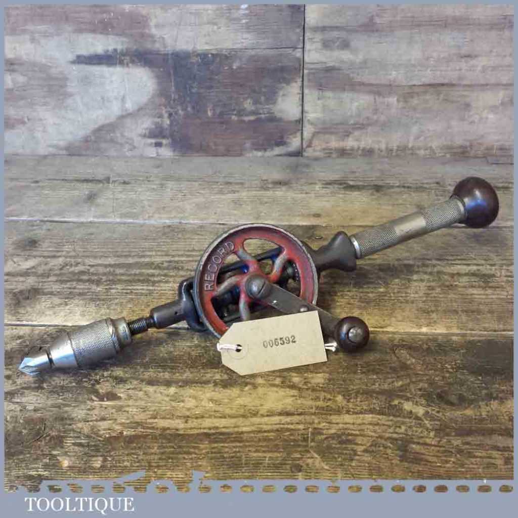 Rare Record Tools No: 125 Hand Drill Made In The Early 1930’s | Tooltique