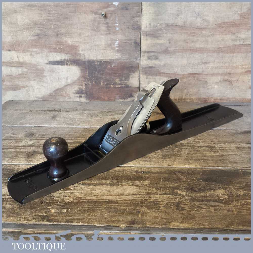 Vintage Stanley USA No: 7C Corrugated Soled Jointer Plane PAT Date 1910 ...