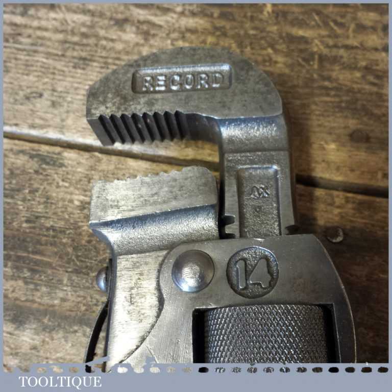 Vintage Record Tools 14” Plumbers Stilson Pipe Grips – Refurbished ...