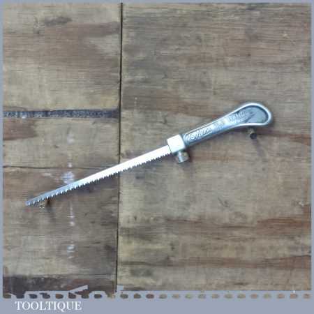 Vintage Eclipse Cast Aluminium Pad Saw Handle With Blade – Ready For ...
