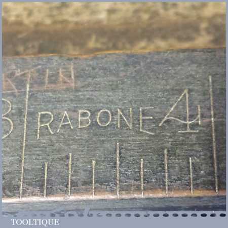 Vintage 5 Foot Rabone No: 1530 Folding Ruler With Ebonised Finish ...