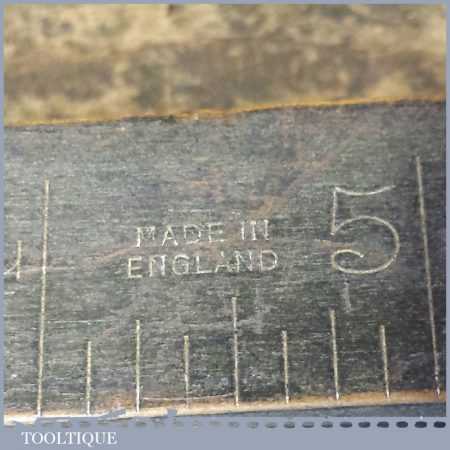 Vintage 5 Foot Rabone No: 1530 Folding Ruler With Ebonised Finish ...
