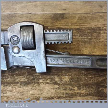Vintage Record Tools 14” Drop Forged Stilson Pipe Grips – Cleaned For ...