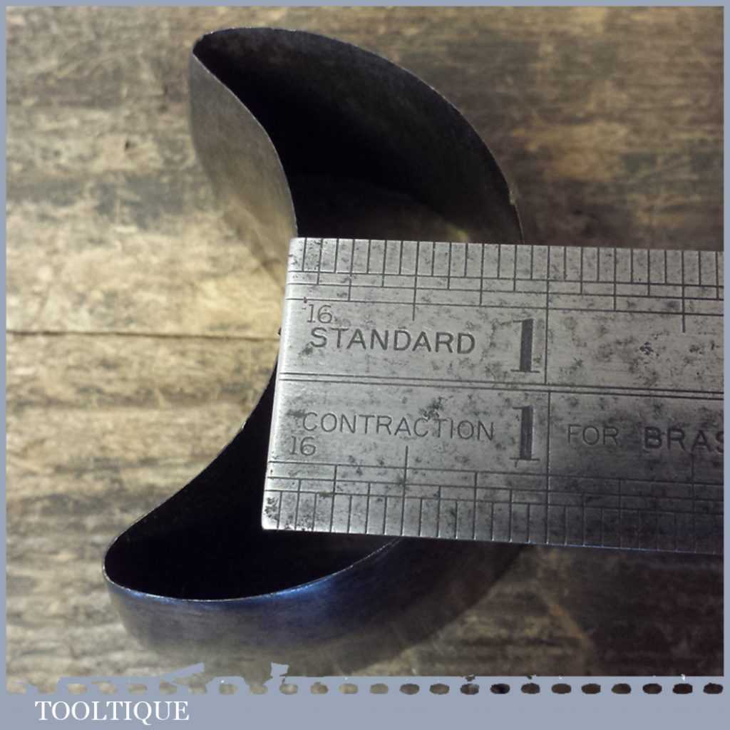 Antique Named 2 ¼” Cast Steel Cutter Half Moon Shape – Leatherworking ...