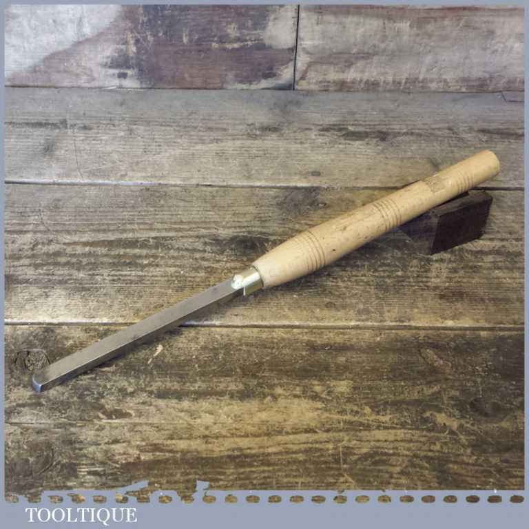 Marples Shamrock 15/32” Cast Steel Woodturners Round Nose Flat Scraper ...