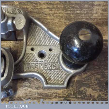 Vintage Stanley England No: 71 Hand Router Plane Complete 3 Irons ...
