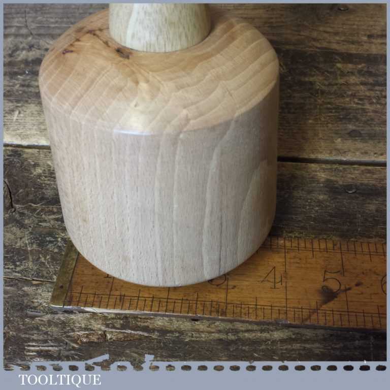 Nice Beech Wood Woodcarving Mallet 4” Wide Head – Lacewood Handle ...