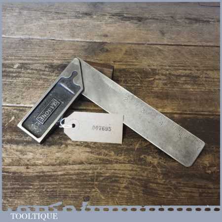 Vintage Rabone No: 1908 6″ Cast Steel Set Square – Good Condition ...
