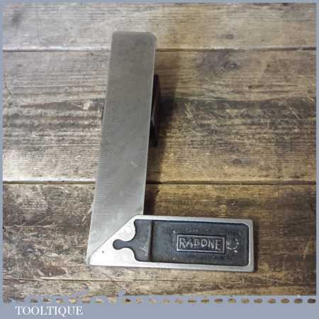 Vintage Rabone No: 1908 6″ Cast Steel Set Square – Good Condition ...