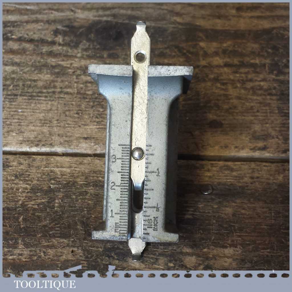 Vintage Eclipse No: 34 Butt Gauge – Good Condition | Tooltique