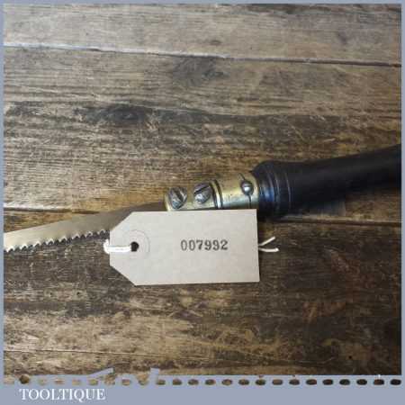 Vintage Rosewood & Brass Padsaw With Good Blade – Refurbished | Tooltique