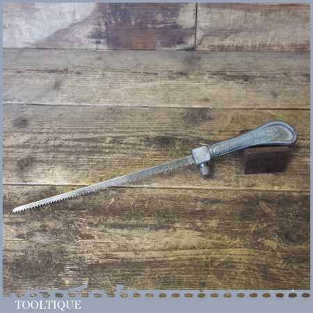 Vintage Eclipse Alloy Padsaw Handle With Saw Blade – Good Condition ...
