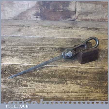 Vintage Pre war German Cast Steel Padsaw Handle Saw Blade – Good ...