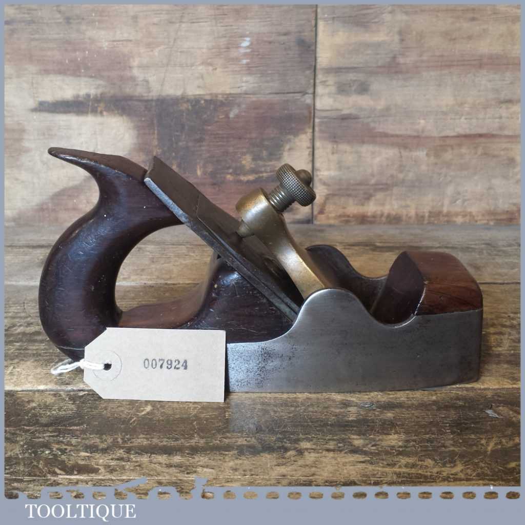 Antique Alex Mathieson Dovetailed Smoothing Plane Rosewood Infill ...