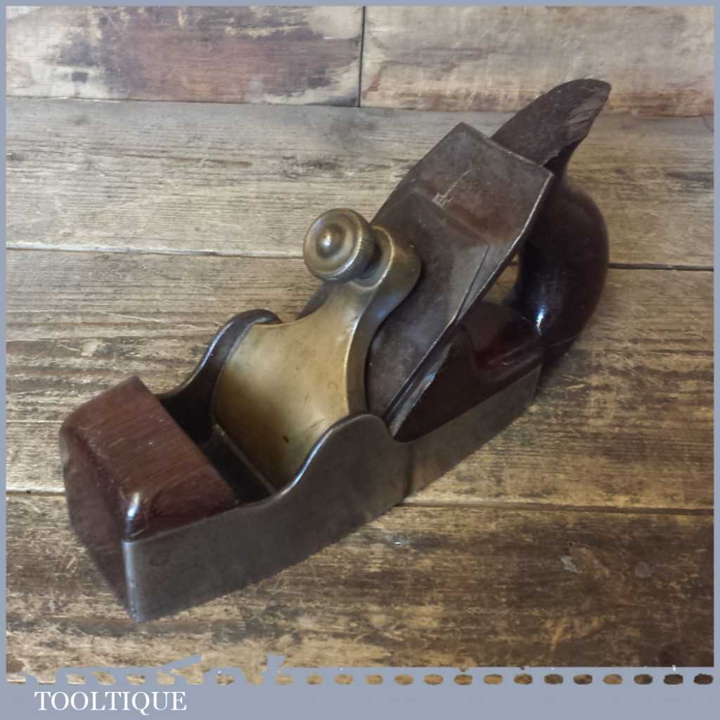 Antique Alex Mathieson Dovetailed Smoothing Plane Rosewood Infill ...