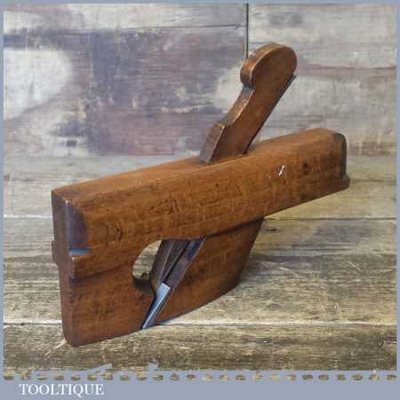 Vintage Coachmakers Curved Beech Wood Rebate Plane – Good Condition ...