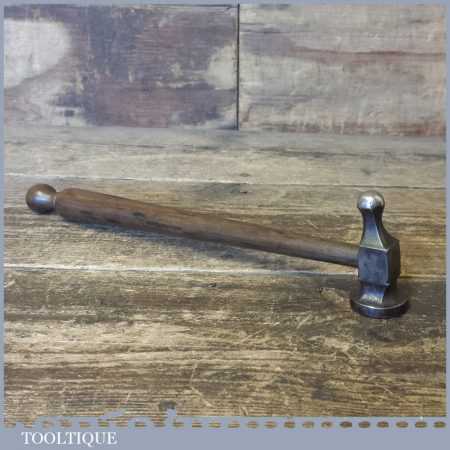 Antique Jewellers Ball Pein Chasing Hammer – Turned Mahogany Handle ...