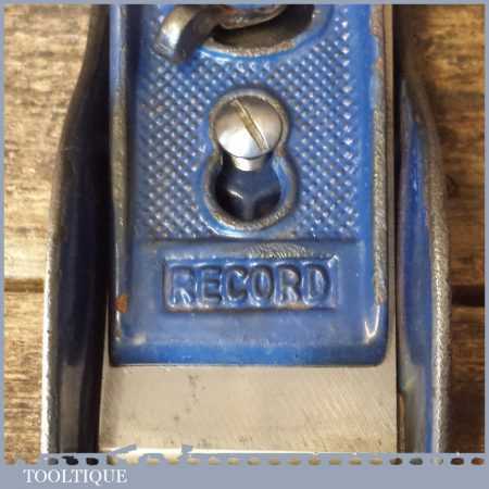 Modern Record Marples No: 060½ Low Angle Block Plane Adjustable Throat ...