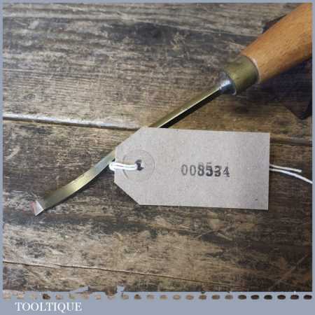 Ashley Isles Internal Ground 1/4” Woodcarving Chisel With Beechwood ...