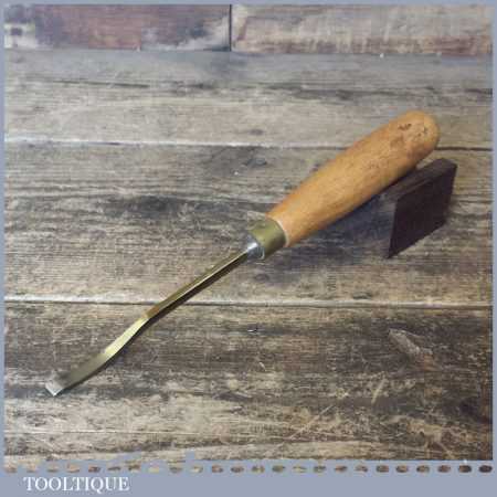 Ashley Isles Internal Ground 1/4” Woodcarving Chisel With Beechwood ...
