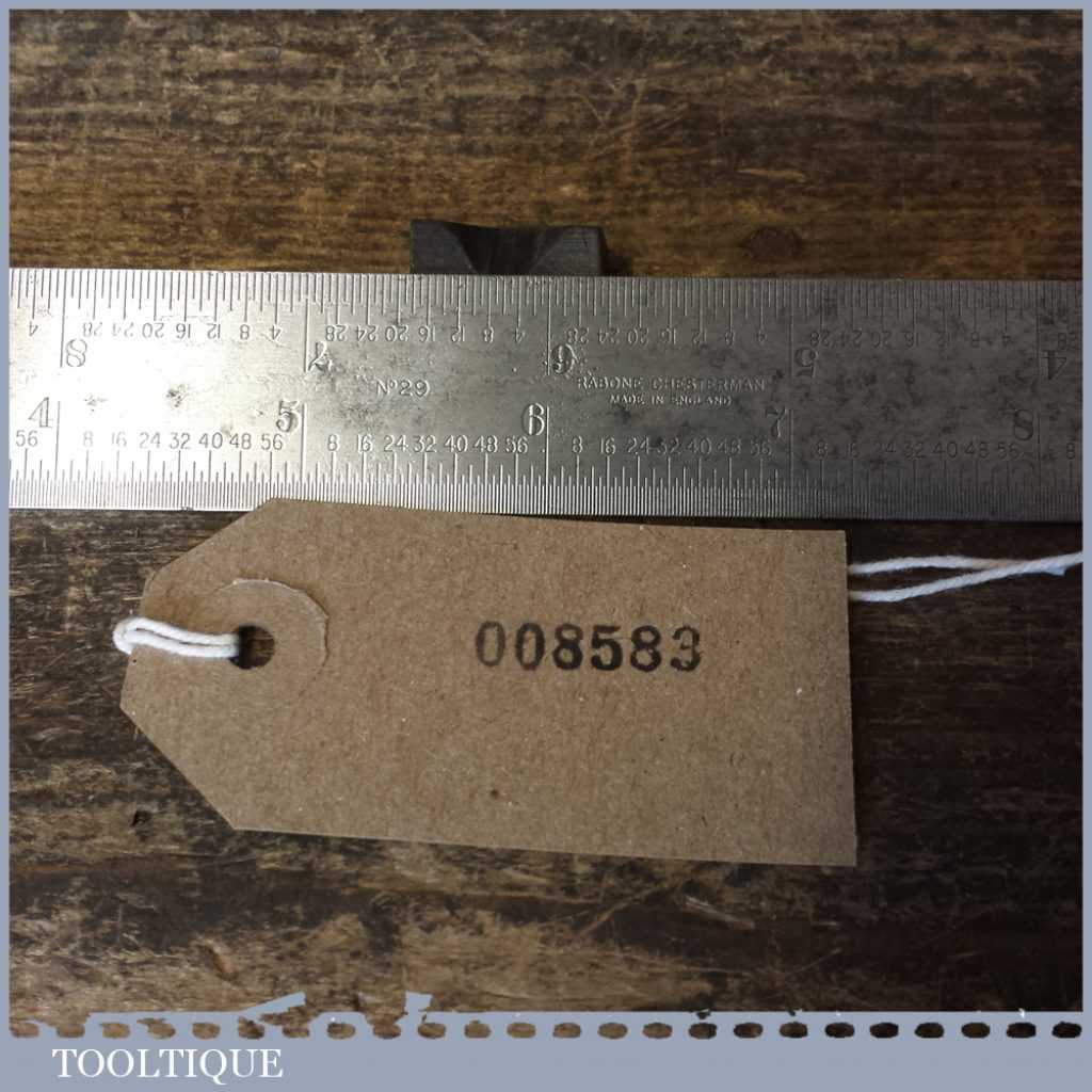 Vintage 12” Rabone Chesterman No 29 Steel Ruler – Good Condition ...