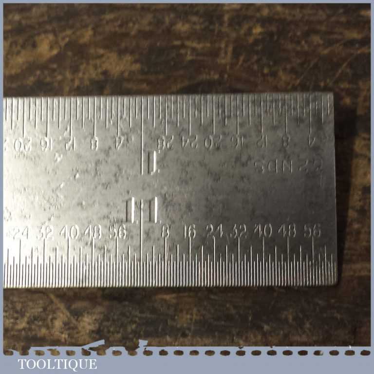Vintage 12” Rabone Chesterman No 29 Steel Ruler – Good Condition ...