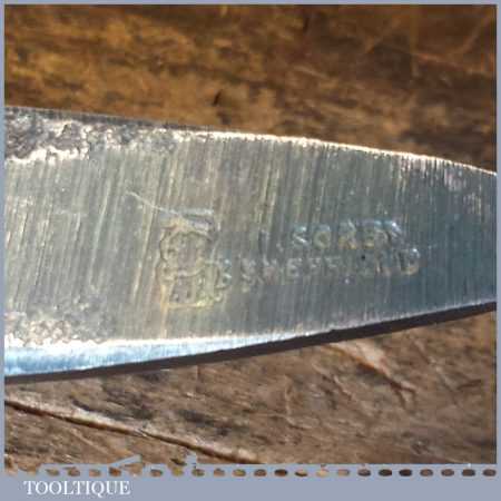 Vintage I Sorby Sheffield 5/8” Wood Carving Gouge Chisel | Tooltique