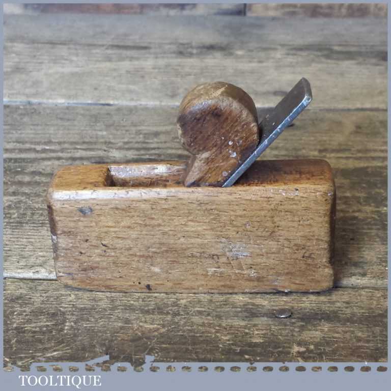 Vintage Miniature Beech Corner Squaring Block Plane – Good Condition ...
