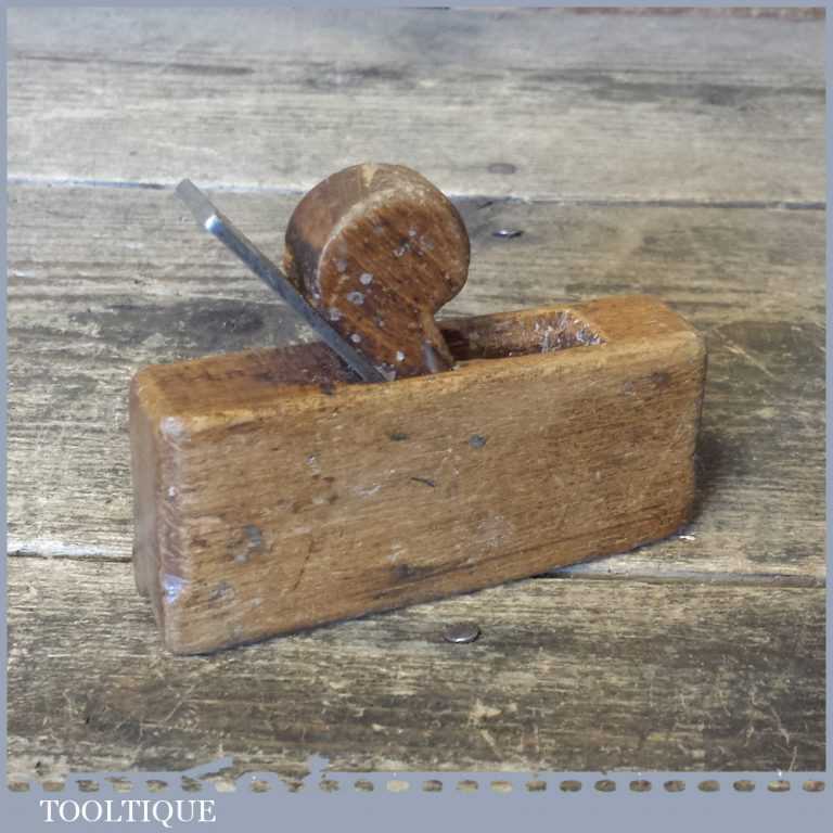 Vintage Miniature Beech Corner Squaring Block Plane – Good Condition ...