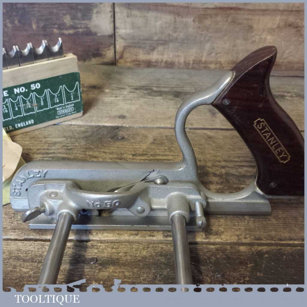 Vintage Stanley England No: 50 Combination Plough Plane – Fully ...