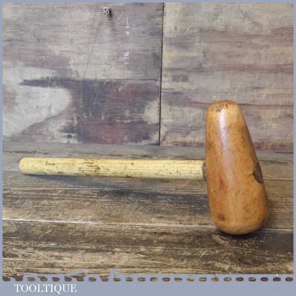Vintage Lignum Vitae Plumber’s Lead Dressing Bossing Mallet – Good ...