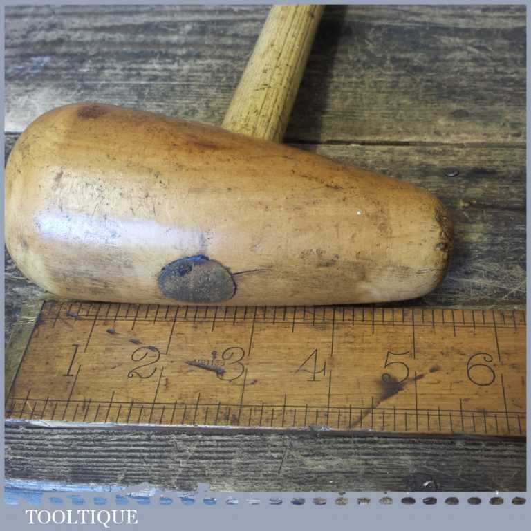 Vintage Lignum Vitae Plumber’s Lead Dressing Bossing Mallet – Good ...