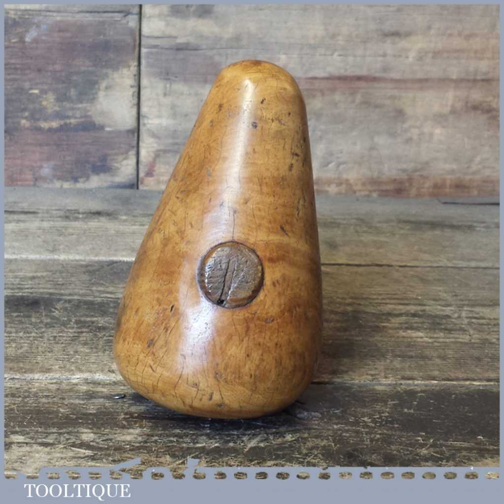 Vintage Lignum Vitae Plumber’s Lead Dressing Bossing Mallet – Good ...