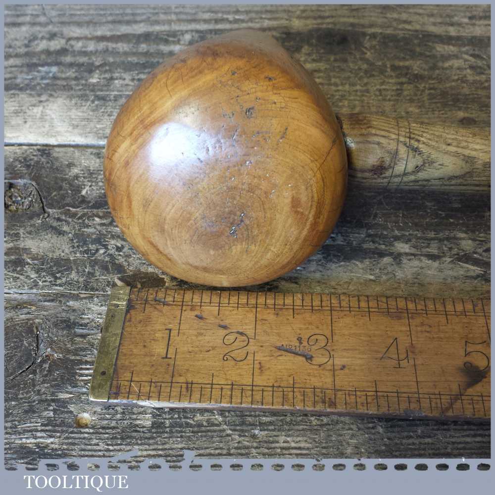 Vintage Lignum Vitae Plumber’s Lead Dressing Bossing Mallet – Good ...