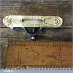 Scarce Vintage Cast Steel Spirit Level By Stanley USA With Brass Top ...