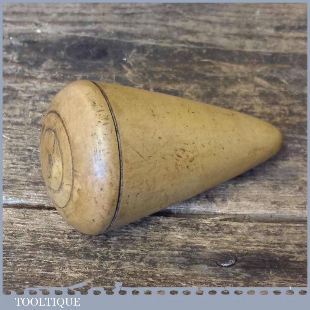 Vintage Treen 3” Plumbers Boxwood Lead Dressing Turnpin – Good ...