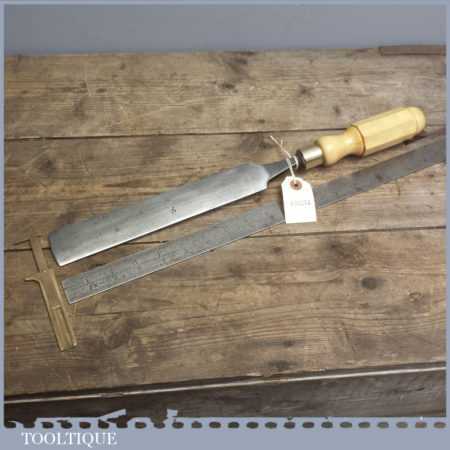 Vintage Forged Steel Paring Chisel by MOULSON – Boxwood London Pattern ...