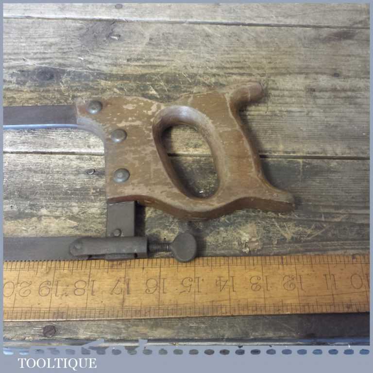 Antique Canadian Made Butcher’s Bone Saw – Decorative Purposes | Tooltique