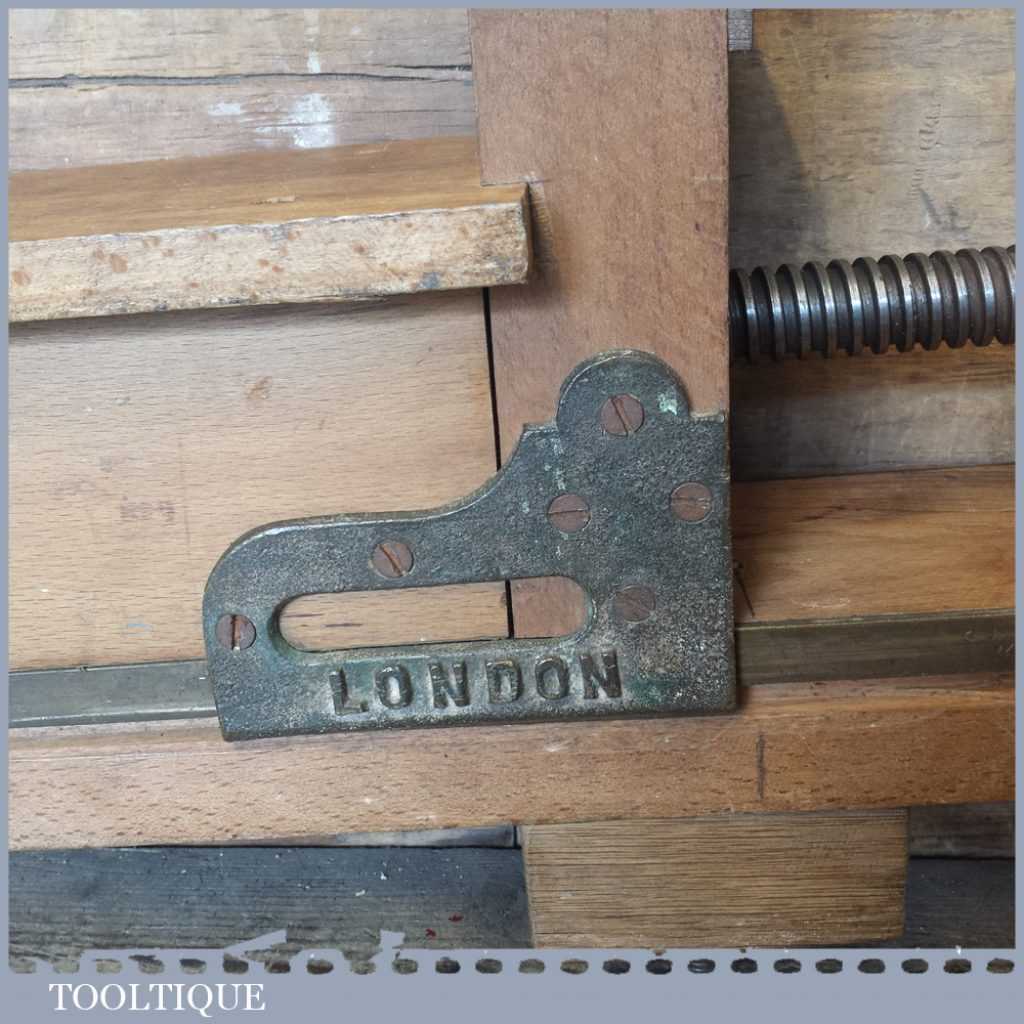 Vintage Tiranti London Beechwood Carving Vice Scopas Chops – Good ...